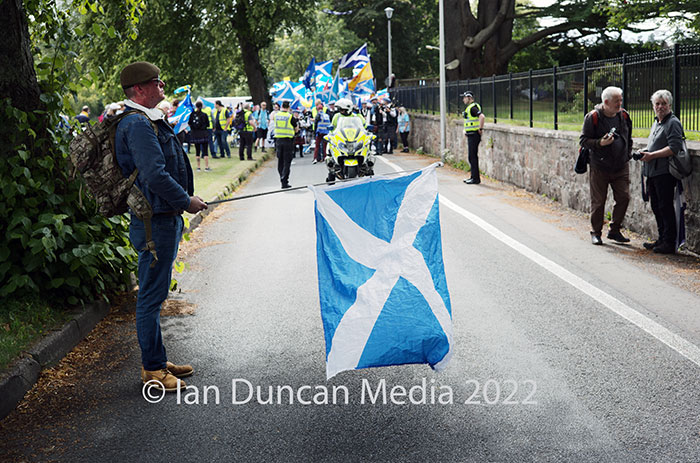 Marching for Scottish independence – Ian Duncan Media