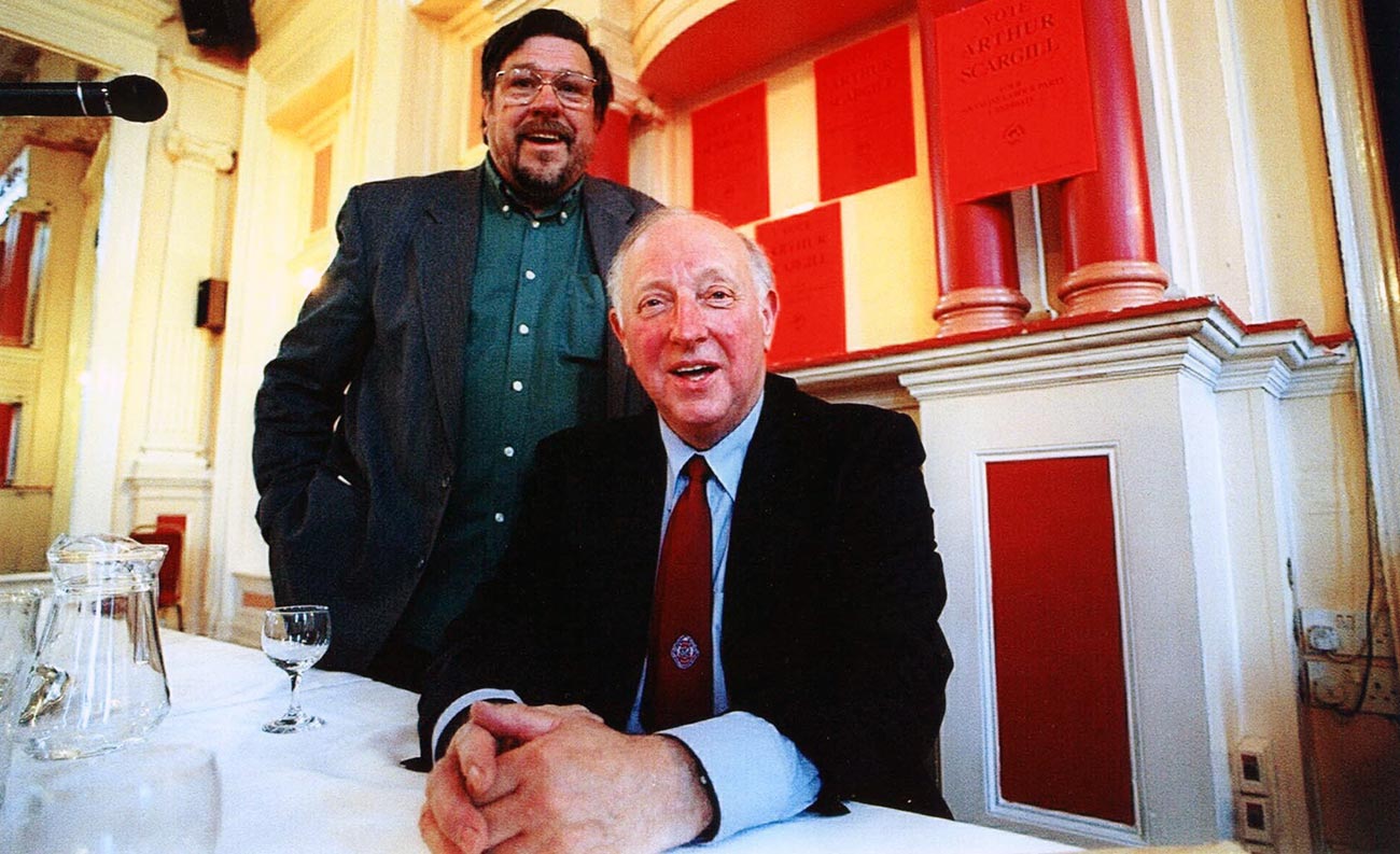 Ricky Tomlinson and Arthur Scargill – Ian Duncan Media