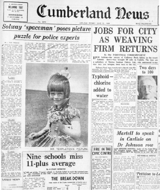 The Solway Spaceman – Ian Duncan Media